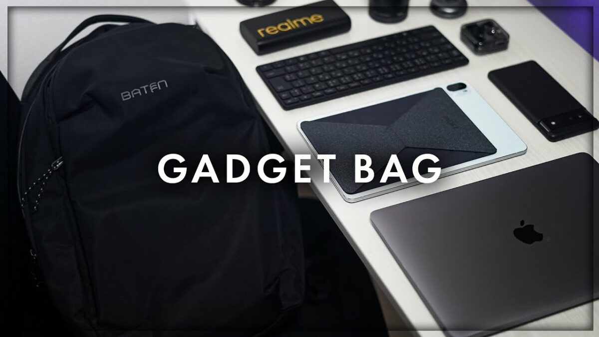 週末ガジェットYoutuberのバッグの中身｜MY GADGET BAG 2022【カバンの中身】 - s-eigamura