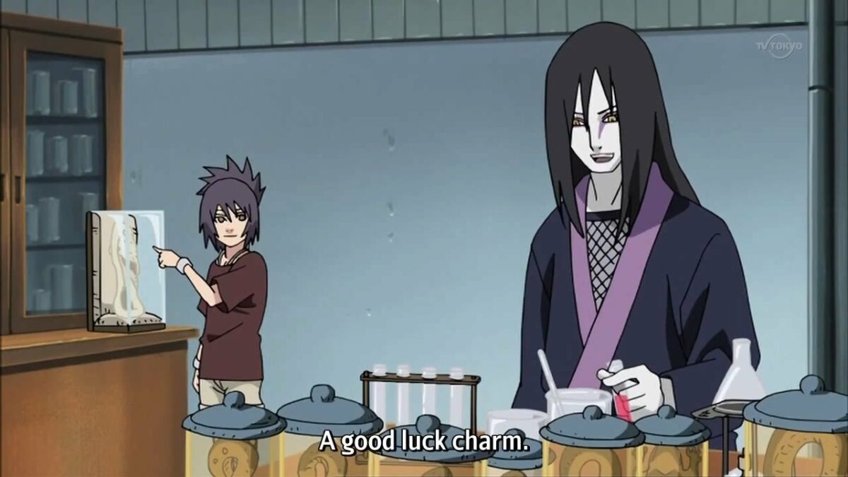 Orochimaru Crying Moment, Anko Mitarashi ask Orochimaru about White Snake, Naruto Shippuden - s ...